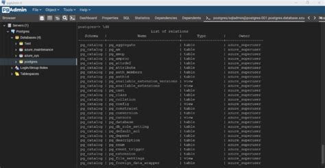 Querying Data From Azure Database For Postgresql Using Psql