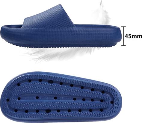 Geweo Badslippers Eva Slippers Heren Dames Pillow Slides