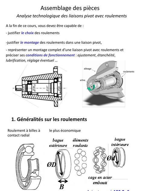 Assemblage Des Pièces Pdf Physique Appliquée Et Interdisciplinaire