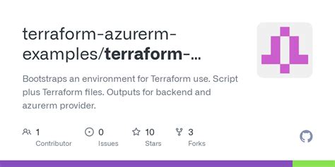 Github Terraform Azurerm Examplesterraform Bootstrap Bootstraps An