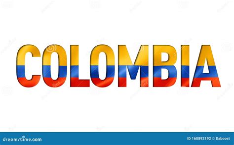 Carattere Alfabeto Colombiano Illustrazione Di Stock Illustrazione Di