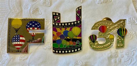 Albuquerque International Balloon Fiesta Official Collector Pins Set