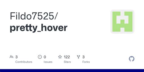 GitHub Fildo Pretty Hover