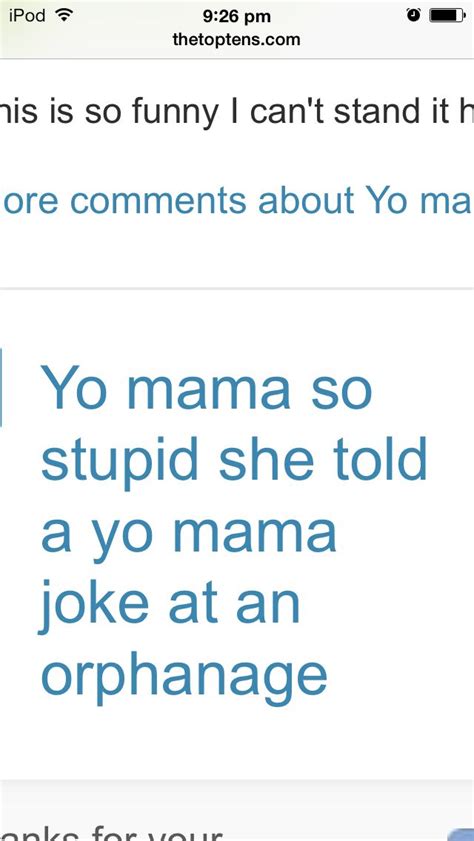 Yo Momma Jokes