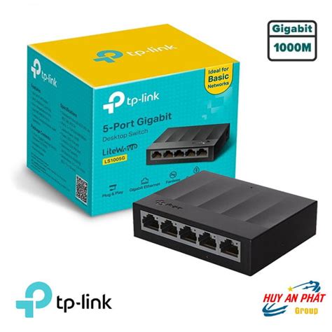 Bộ Chia Mạng Switch TP Link TL SG1005D 10 100 1000Mbps 5 Port