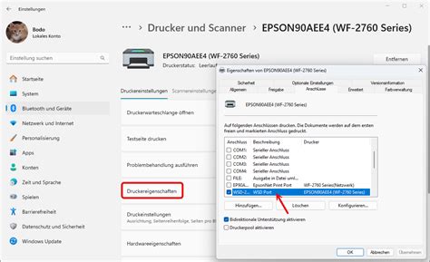 Wsd Scan Dienst Für Epson Wf 2660 Einrichten
