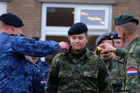 Algemene Militaire Opleiding Afgerond Amalia Is Bevorderd Tot