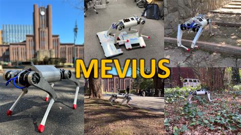 Mevius A Quadruped Robot Easily Constructed Through E Commerce With Sheet Metal Welding And