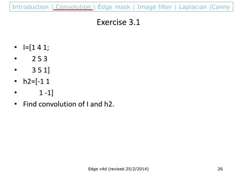 Ppt Chapter 3 Image Processing And Computer Vision Edge Detection And Image Filtering