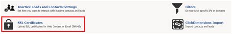 SSL Certificates For Web Content CNAMEs ClickDimensions Support
