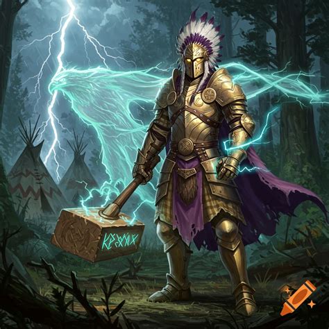 Lightning Armor Created On Craiyon