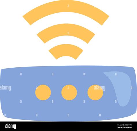 WIFI Router Illustration Vector On A White Background Stock Vector Image Art Alamy