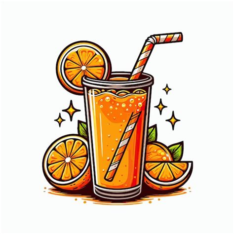 Premium Vector Orange Juice