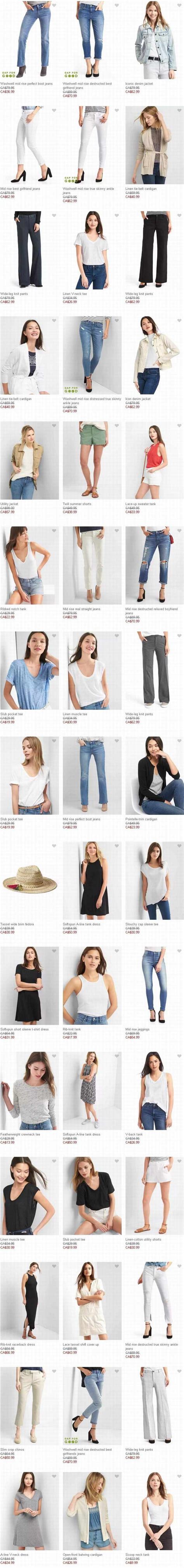 Gap 夏季特卖!全场服饰5折起,额外6折9折!全场包邮!加拿大打折网 Gap 夏季特卖!全场服饰5折起,额外6折9折!全场包邮!加拿大打折网