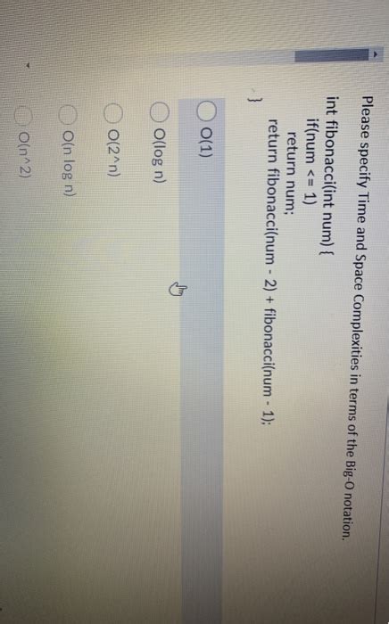 solved please specify time and space complexities in terms