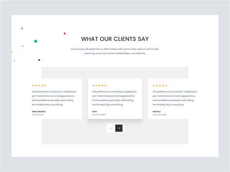 Testimonials Section Figma And Adobe Xd Resources Ui Dux