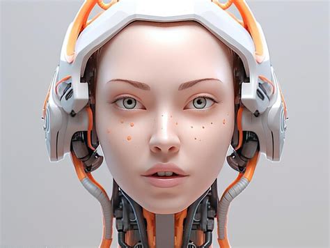 Premium Ai Image Robot Android Chatbot Ai Bot Cartoon 3d Style Character Design Illustration