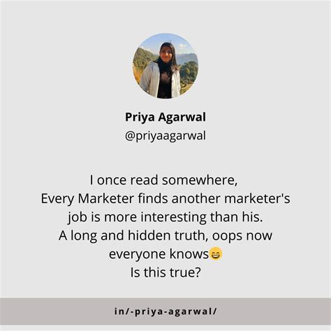 Priya Agarwal On Linkedin Marketing Digitalmarketing Tuesdaythoughts