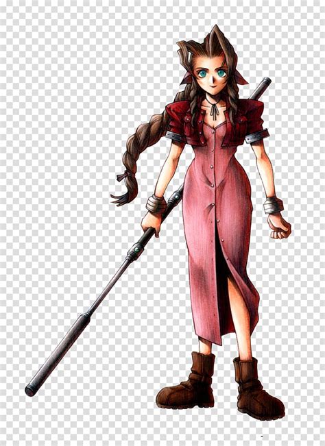 Crisis Core Final Fantasy Vii Aerith Gainsborough Zack Fair Cloud