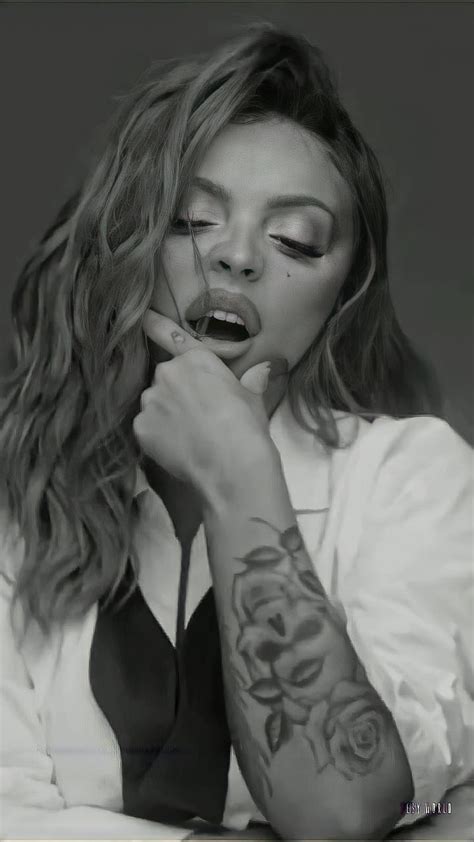Leigh Anne Pinnock Tattoos Leigh Anne Pinnock Teased Black Afro Dread