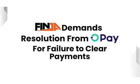 Junaid Bukhari Cfe On Linkedin Finja ‘demands Opay To Clear