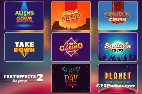 Unity Assets Text Effects For Games V GFXFather