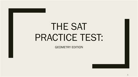 Solution Geometry Sat Practice 1 Studypool