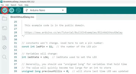 Ako Arduino Nano rozbliká LED ArduinoUno sk