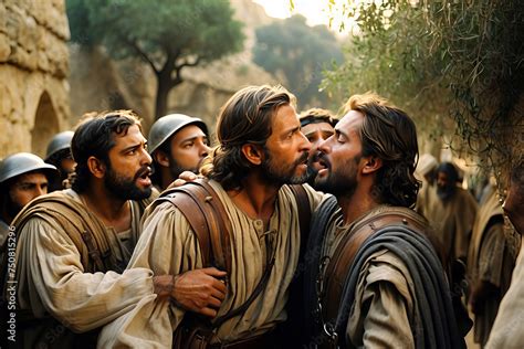 Jesus Betrayed By Judas
