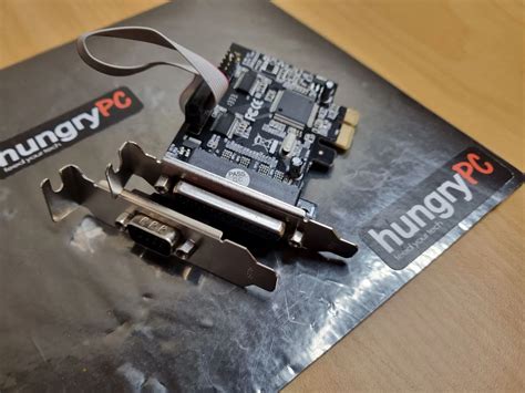 PCI Express LPT Parallel RS Serial Port Card Low Profile Hungry PC