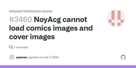 Noyacg Cannot Load Comics Images And Cover Images · Issue 3460