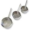 Set De 3 Ollas Coludas Coludos De Acero Inoxidable De 20 22 Y 24 Cm Con