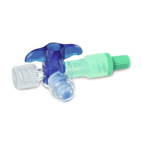Discofix C Dreiwegehahn Blau Msafeflow 100cm Schl 1 St Medipolis