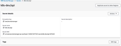 Sync Secret From AWS Secret Manager To K S