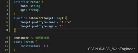 Typescript 装饰器transition装饰器 Csdn博客