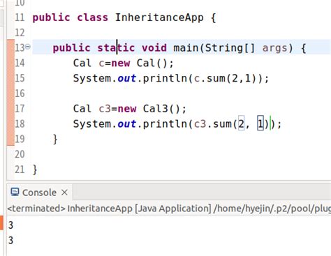 Java 상속inheritance