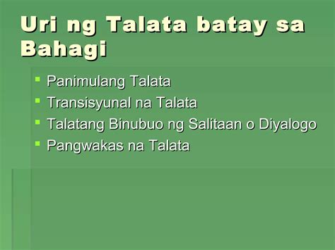Talata Ppt