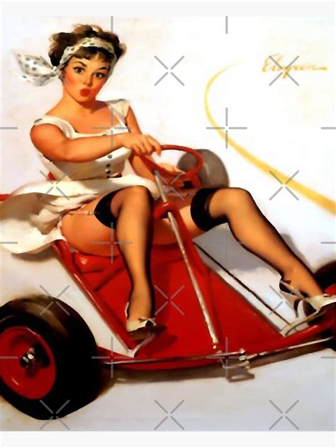 Softness Attractive Model Who Attracts Opposite Sex Vintage Pin Up