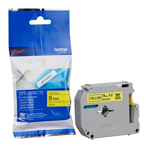 Brother Schriftband M K M K621 Mk621bz 9 Mm Schwarz Auf Gelb 1 St Office Discount
