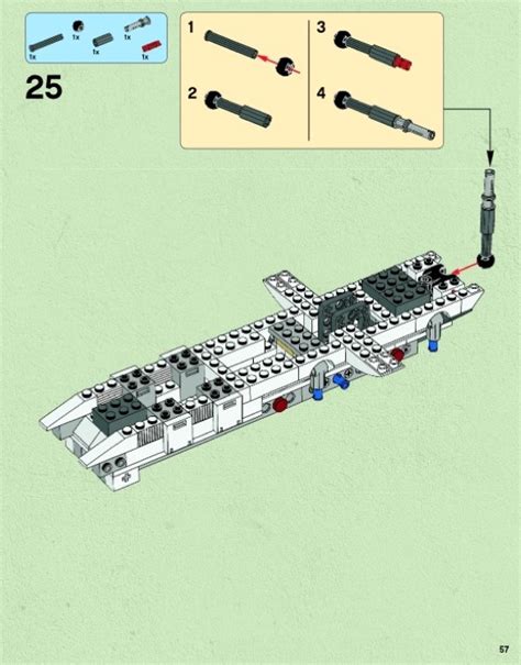 Lego Instructions For Set 75021 Republic Gunship Star Wars Episode Ii