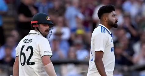 Bgt 2024 25 Mohammed Siraj And Travis Head Found Guilty Of Breaching The Icc Code Of Conduct