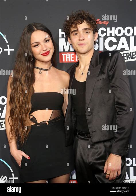 27 July 2022 Burbank California Olivia Rodrigo Joshua Bassett