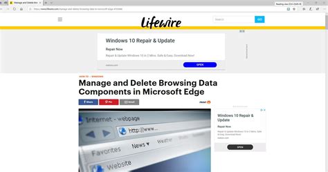 How To Use Reading View In Microsoft Edge