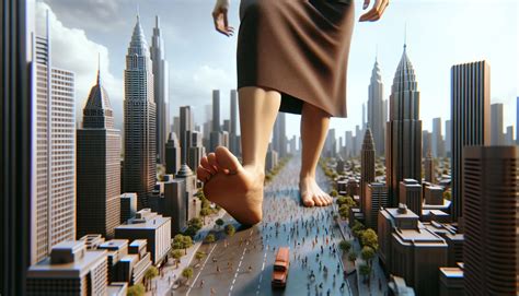 Giantess Walking 6 Ai By Llkmn On Deviantart