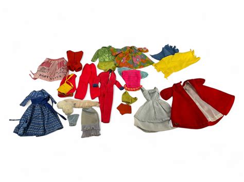 Lot Lot Of Mostly Barbie Clothes Including Mod