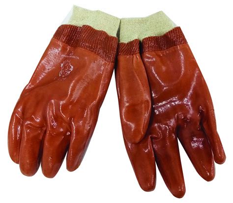 Gloves Pvc Knit Cuff Wrist Vc Gs Vickers And Co