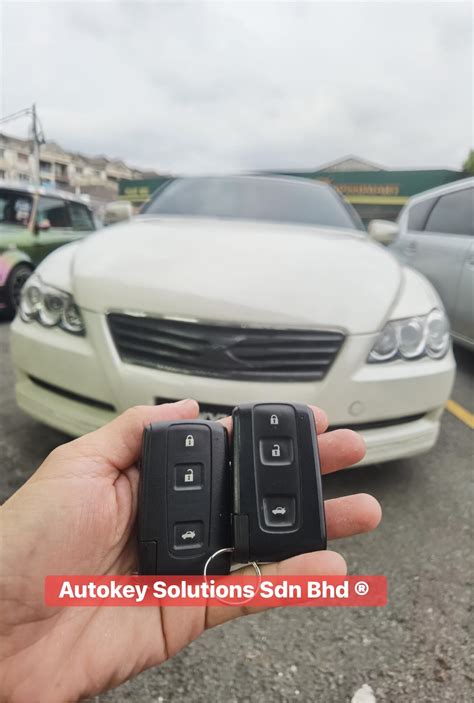 Toyota Mark X Add Key Done Autokey Solutions Sdn Bhd