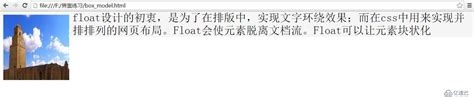 Css浮动原理是什么 开发技术 亿速云