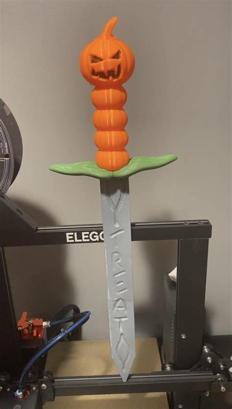 3d File Pumpkin Dagger・3d Printing Design To Download・cults