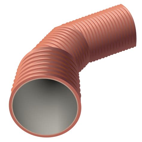 Фитинги для гофрированных двухслойных труб: отводы, переходы, тройники ...